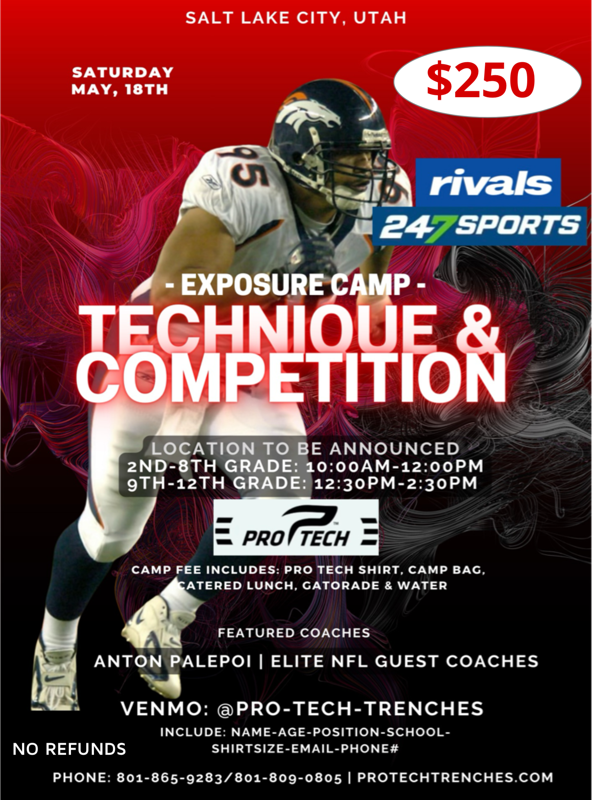TECHNIQUE and COMPETITION EXPOSURE CAMP MAY18th - Pro Tech Trenches